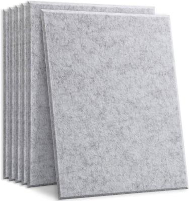 China Eco-Friendly Polyester Fiber Acoustic Sound Panels Excellent Noise Reduction with Sleek Modern Design for sale