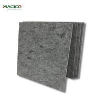 China Polyester Fiber Acoustic Panel with Chamfer Edge Soundproofing PET Felt for sale