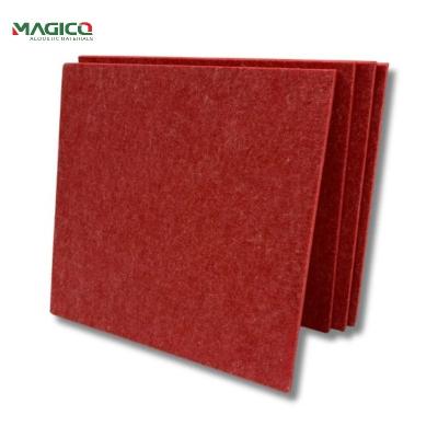 China Fire Retardant Polyester Fiber Acoustic Panel for Safe Wall Sound Absorption Felt for sale