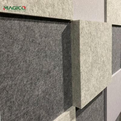 China Polyester Fiber Acoustic Panels for Superior Sound Absorption and Noise Reduction in Various Interior Spaces for sale