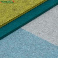 China Natural Polyester Fiber Acoustic Panels Providing Eco Conscious Sound Management with a Soft Textured Finish for sale