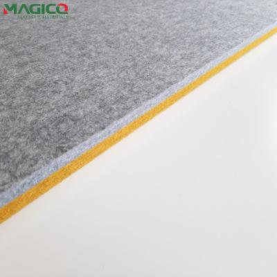 China Acoustic Polyester Panels Cinema Wall Polyester Fiber Acoustic Board Soundproof Felt for sale