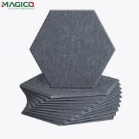 China Polyester Fiber Acoustic Panel Sound Absorption Board With Customizable Colors And Sizes For Interior Acoustic Treatment for sale