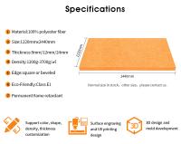 China Eco-Friendly pet polyester acoustic panel Effective Noise Reduction pet acoustic board For Office studios and homes for sale