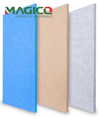 China Easy-installation Polyester Fiber Acoustic Panel with Self-adhesive Backing for sale