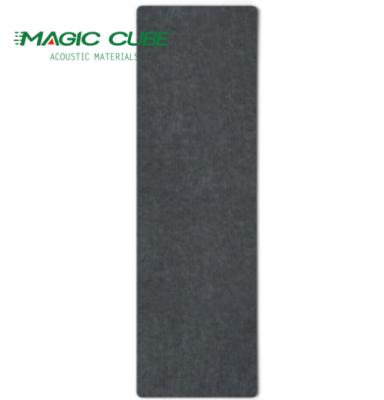 China Long Strip Rectangular Pattern Polyester Fiber Acoustic Panel For Full Wall Installation for sale