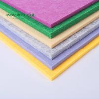 China Warm Tone Modular Polyester Felt Panel Interior Wall And Ceiling Acoustic Treatment for sale