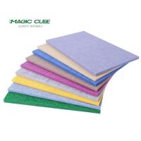 China Warm Tone Modular Polyester Felt Panel Interior Wall And Ceiling Acoustic Treatment for sale