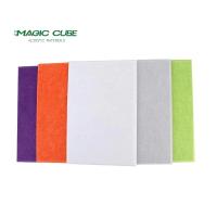 China Aesthetic Fresh Color Polyester Fiber Acoustic Decoration Panel  For Clean And Bright Classrooms & Kindergarten Spaces for sale