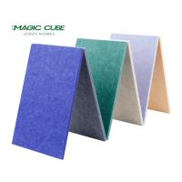 China Aesthetic Fresh Color Polyester Fiber Acoustic Decoration Panel  For Clean And Bright Classrooms & Kindergarten Spaces for sale