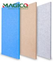 China Streetwear Store & Design Studio Aesthetic Appeal Interior Decoration PET Acoustic Panel for sale