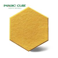 China Honeycomb-style Interior Design Hign Density PET Acoustic Panel For Conference Rooms Background for sale