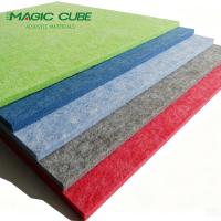 China Fire-Rated Polyester Acoustic Panels - Low-VOC Sound Absorbing Tiles for Hotels & Guest Rooms for sale