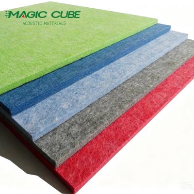 China Fire-Rated Polyester Acoustic Panels - Low-VOC Sound Absorbing Tiles for Hotels & Guest Rooms for sale