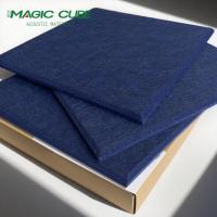China Flame Retardant Polyester Fiber Acoustic Panel Offering Soundproofing And Acoustic Treatment for sale