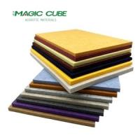 China Eco Friendly Polyester Fiber Acoustic Panel Offering Excellent Soundproofing And Thermal Insulation Properties for sale