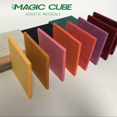 China Polyester Fiber Acoustic Panel Made With Recyclable Acoustic Felt Delivering Elegant Soundproofing Solutions for sale