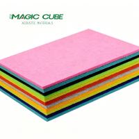 China Polyester Fiber Acoustic Panel Made With Recyclable Acoustic Felt Delivering Elegant Soundproofing Solutions for sale