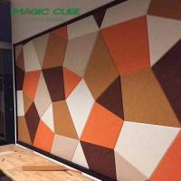 China Polyester Fiber Acoustic Panel Made With Recyclable Acoustic Felt Delivering Elegant Soundproofing Solutions for sale