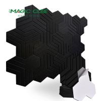 China GymQuiet Black PET Acoustic Panel – High-Density Sound Absorption For Fitness Centers & Sports Facilities for sale