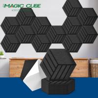 China GymQuiet Black PET Acoustic Panel – High-Density Sound Absorption For Fitness Centers & Sports Facilities for sale
