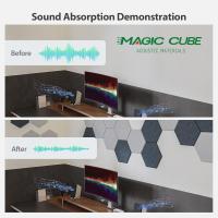 China Customizable Polyester Fiber Acoustic Panel Suitable For Acoustic Treatments In Various Environments for sale
