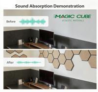 China Polyester Fiber Acoustic Panel Designed To Improve Acoustic Environment In Public Exercise Spaces for sale