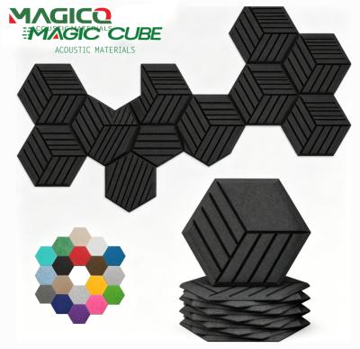 China Sustainable Acoustic Panel Manufactured Using Recycled Materials For Office / Meeting Room for sale