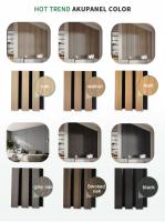 China Factory Custom Akustik Panel Wood Slat Panel For Hotel Apartment Office Building Decor Acoustic Wall Panel Akupanel for sale