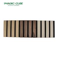 China wooden slat acoustic wall panels acoustic wall panels 2400 x 600 walnut acoustic wall panels for sale