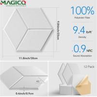 China Customizable Polyester Fiber Acoustic Panel Providing Superior Noise Control In Various Environments for sale