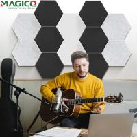 China Customizable Polyester Fiber Acoustic Panel Available In Various Sizes And Thicknesses for sale