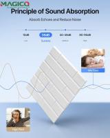 China Polyester Fiber Acoustic Panel Ideal For Creating Quiet And Comfortable Environments In Home for sale
