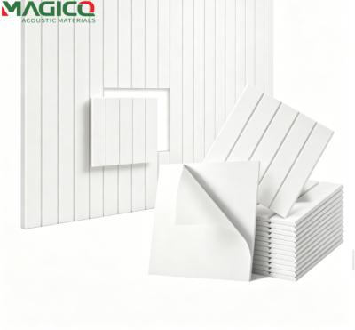 China Durable And Lightweight Polyester Fiber Acoustic Panel Providing Sound Absorption For Living Room for sale