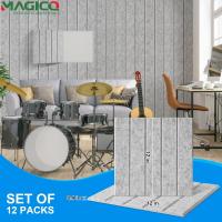 China Durable And Lightweight Polyester Fiber Acoustic Panel Providing Sound Absorption For Living Room for sale