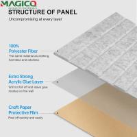 China Durable And Lightweight Polyester Fiber Acoustic Panel Providing Sound Absorption For Living Room for sale