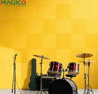 China Non Toxic Polyester Fiber Acoustic Panel Safe For Indoor Inhotel Lobbies Ensuring Healthy Air for sale