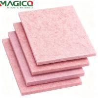 China Polyester Fiber Acoustic Panel Manufactured With Sustainable Materials To Promote Healthier Environments for sale