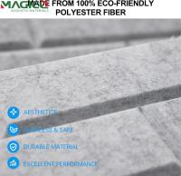 China Fire Resistant Polyester Fiber Acoustic Panel Ideal For Acoustic Treatment In Theater Lobby for sale