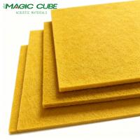 China Nursery Yellow Acoustic Panel Manufactured From Durable Materials To Provide Sound Absorption Solutions for sale