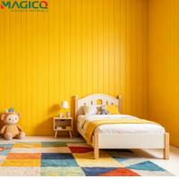 China Nursery Yellow Acoustic Panel Manufactured From Durable Materials To Provide Sound Absorption Solutions for sale