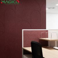 China Soundproofing Polyester Fiber Acoustic Panel Suitable For Installation In Office for sale