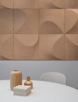 China Eco-Friendly 3D Acoustic PET Panel for Sustainable Acoustic Solutions and Noise Control for sale