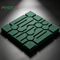 China Polyester Fiber Acoustic Panel Manufactured With Environmentally Safe Materials Ensuring Healthy Indoor Air for sale