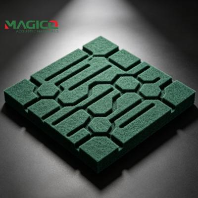 China Polyester Fiber Acoustic Panel Manufactured With Environmentally Safe Materials Ensuring Healthy Indoor Air for sale