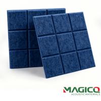 China Lightweight Polyester Fiber Acoustic Panel Designed To Improve Acoustic Performance for sale