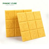 China Ecofriendly Polyester Fiber Acoustic Panel Engineered For Aesthetic Appeal In Playroom for sale