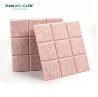China Moisture Resistant Polyester Fiber Acoustic Panel Ideal For In Romantic Backdrop for sale