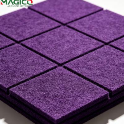 China Eco Friendly Polyester Fiber Acoustic Panel Offering Effective Soundproofing Solutions For Wall for sale