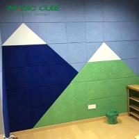 China Polyester Fiber Acoustic Panel Ideal For Enhancing Sound In Meeting Rooms Classrooms for sale